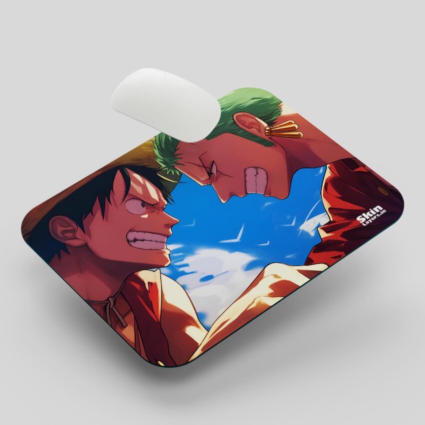 One Piece Luffy Zoro mouse pad - Skin Layers